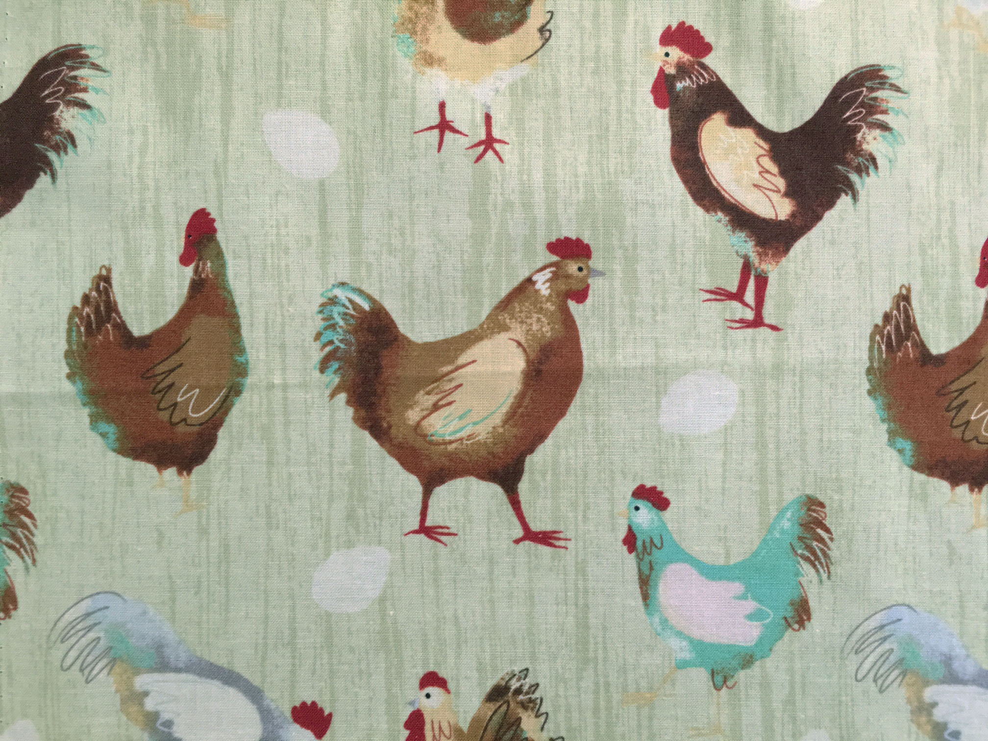Fabric Chooks Subtle Tones - SHP - Modern Cloth Nappies