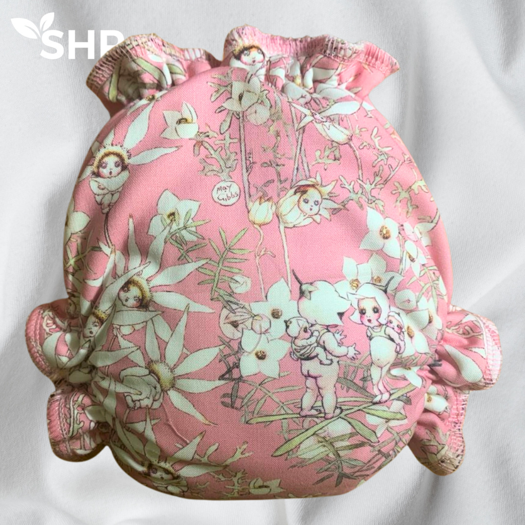 *A NB-Small Patterned Sandman- Gossiping Gumnut Babies Pink - SHP ...